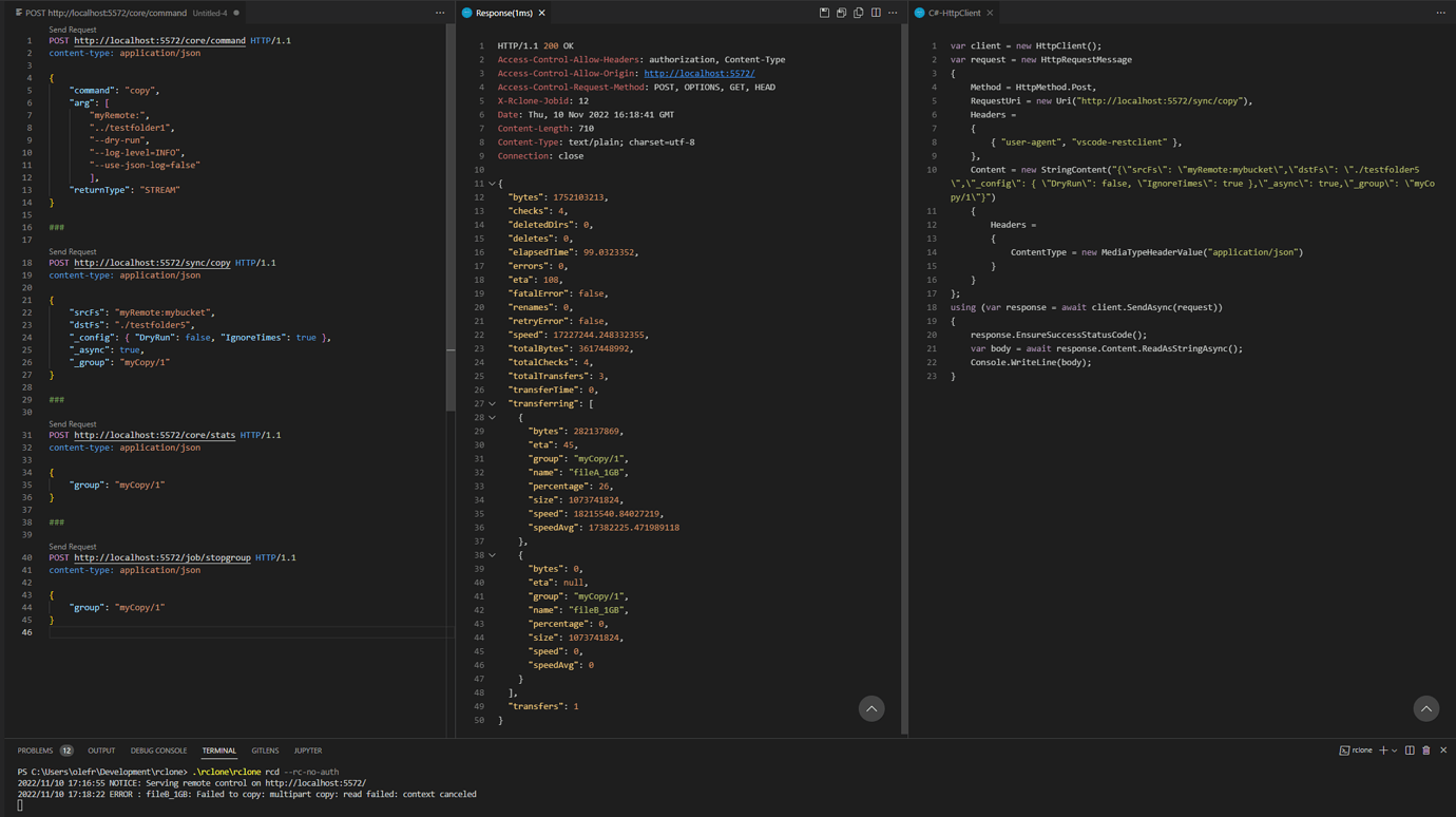 C# code for rclone copy - Help and Support - rclone forum