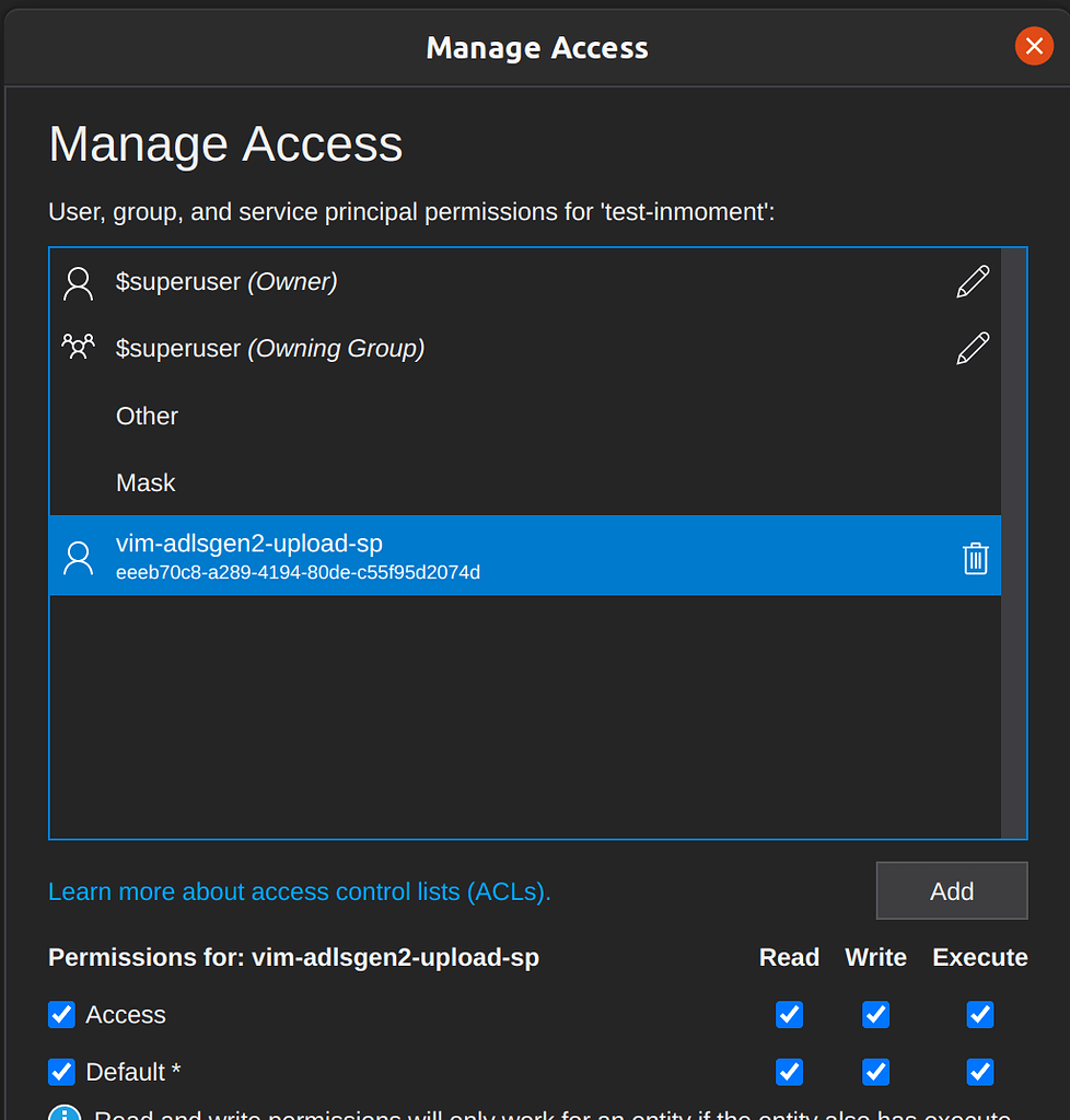 Rclone copyto ADLS Gen2 with ACL permissions for Azure AD SP fails for ...
