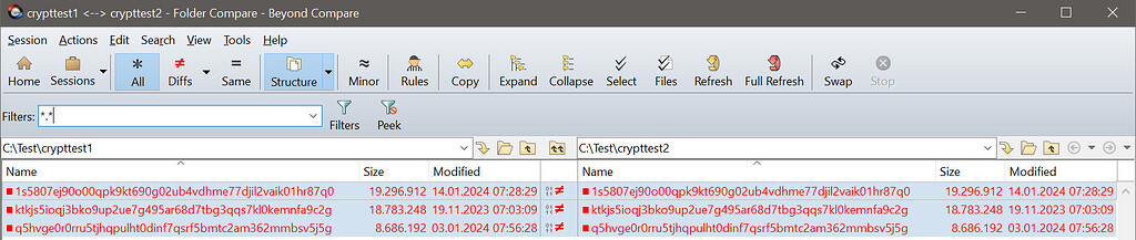 Solved: How to have binary identical files from different crypt remotes ...